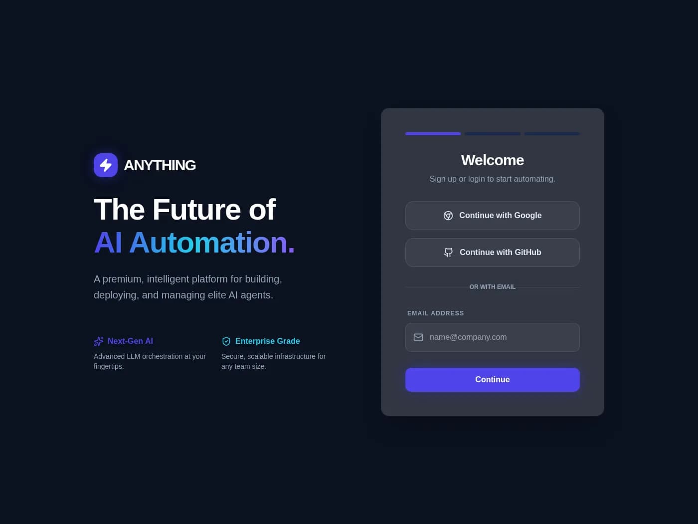 ANYTHING AI Automation Suite