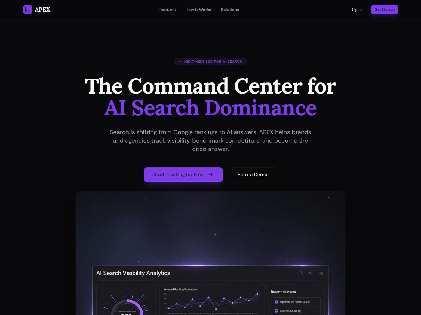 Apex AI Visibility Command