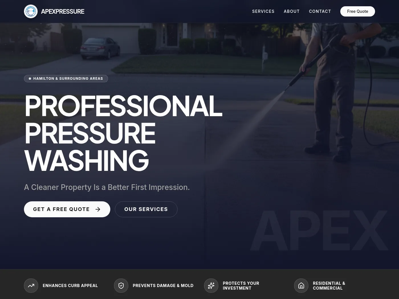 Apex Pressure Pro Site