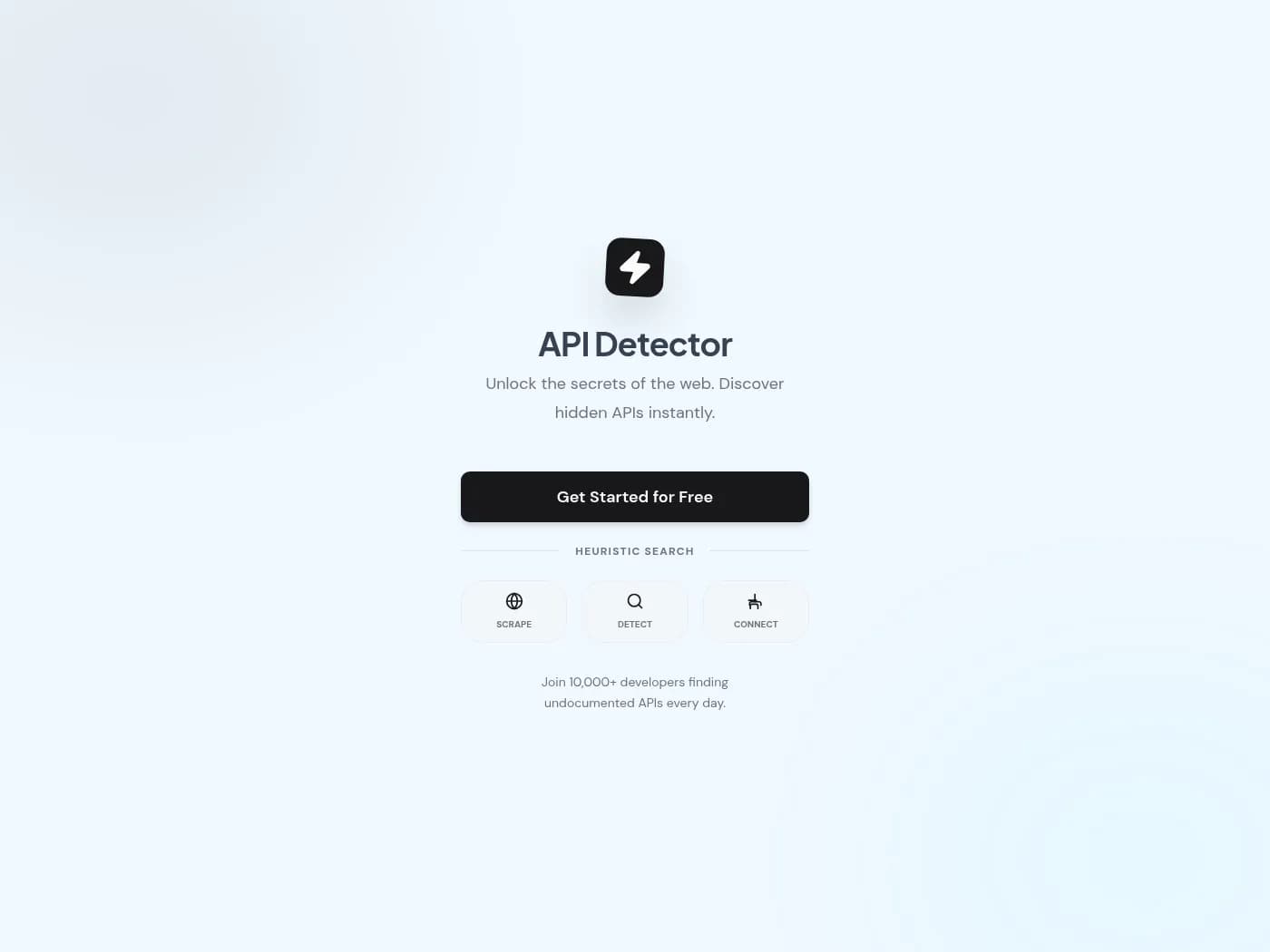 API Detector Site