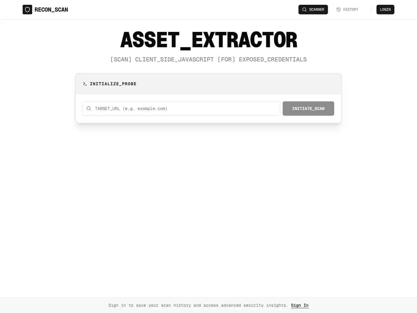 API Key Scanner