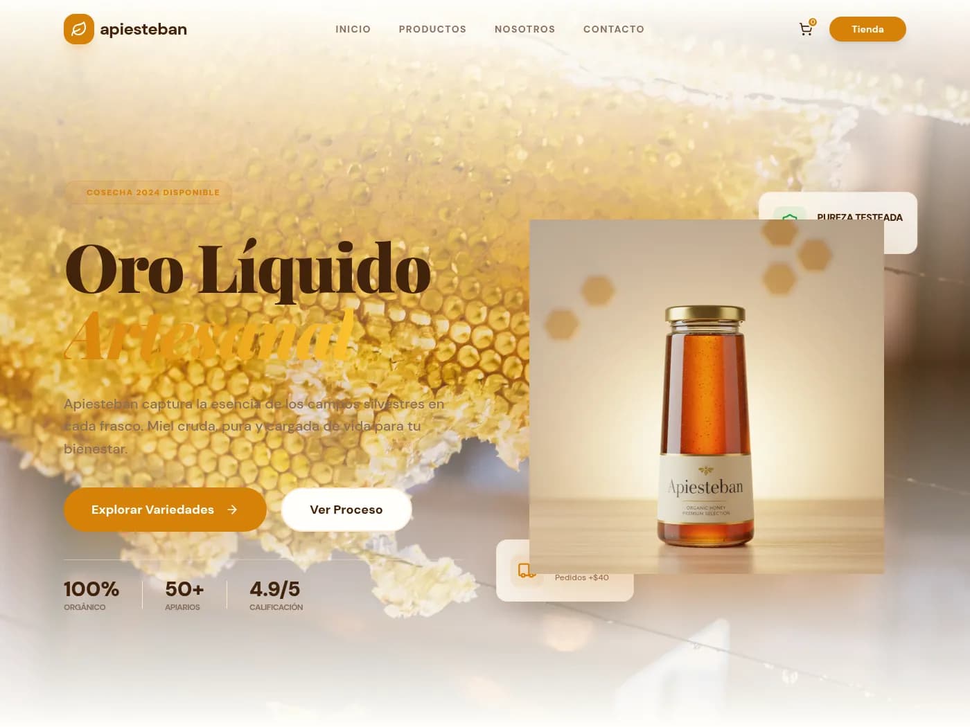Apiesteban Honey Landing