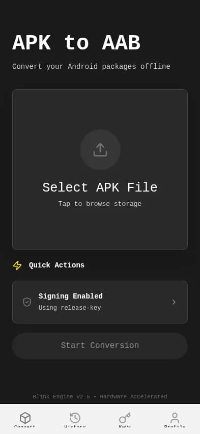 APK to AAB Converter