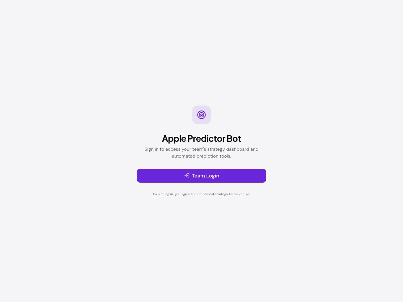 Apple Fortune Predictor