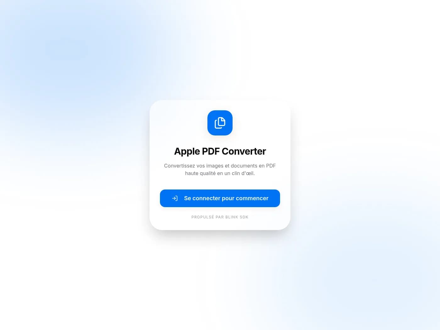 Apple PDF Converter
