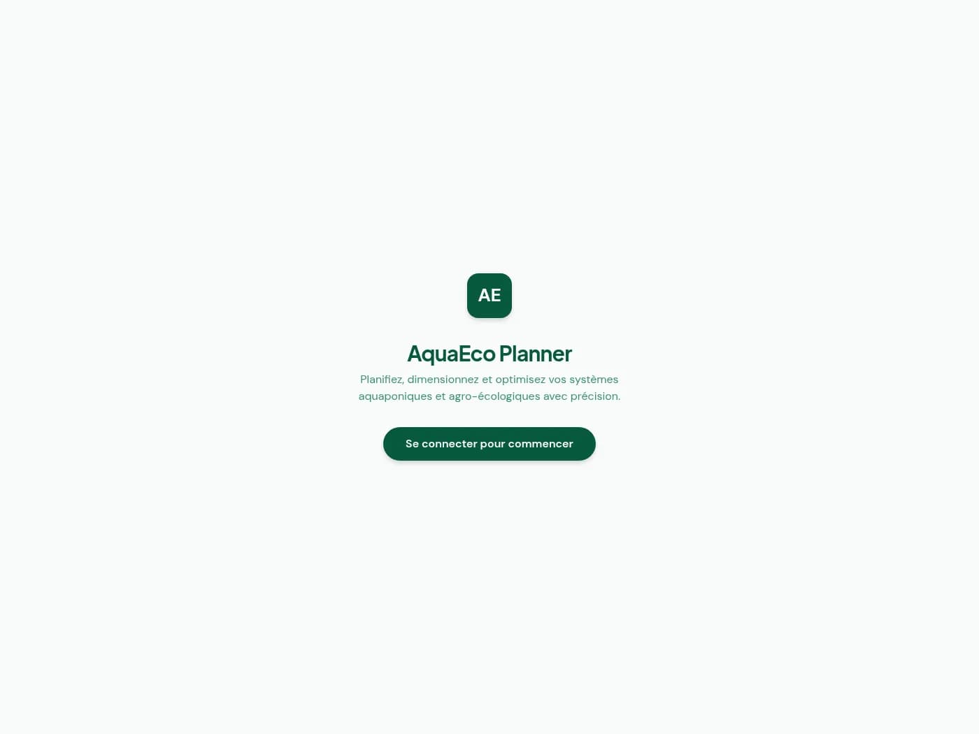 AquaEco Planner