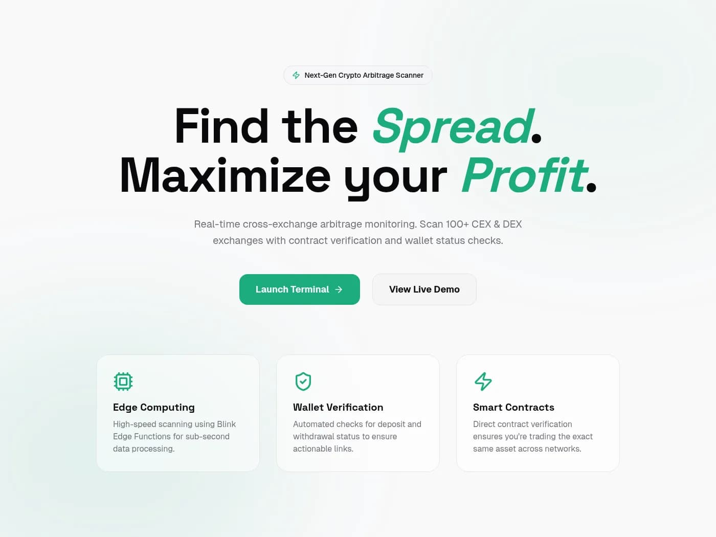 Real Arbitrage Finder