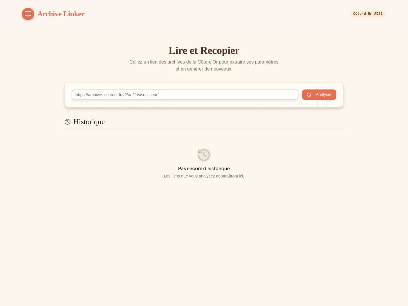 Archive Link Copier