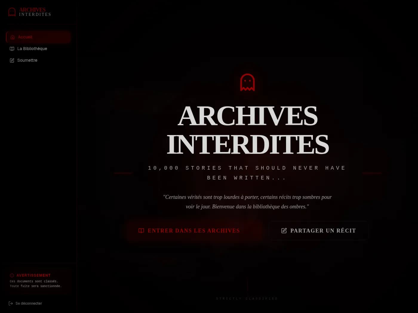 Archives Interdites Horror