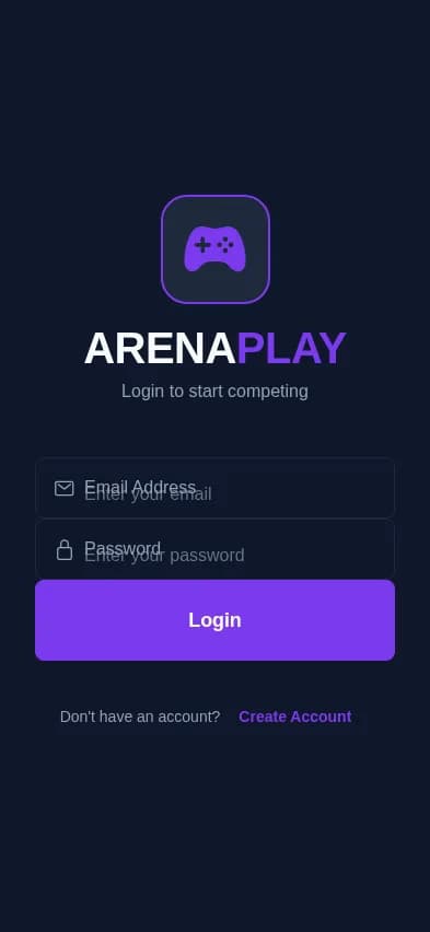 ArenaPlay Tournament App