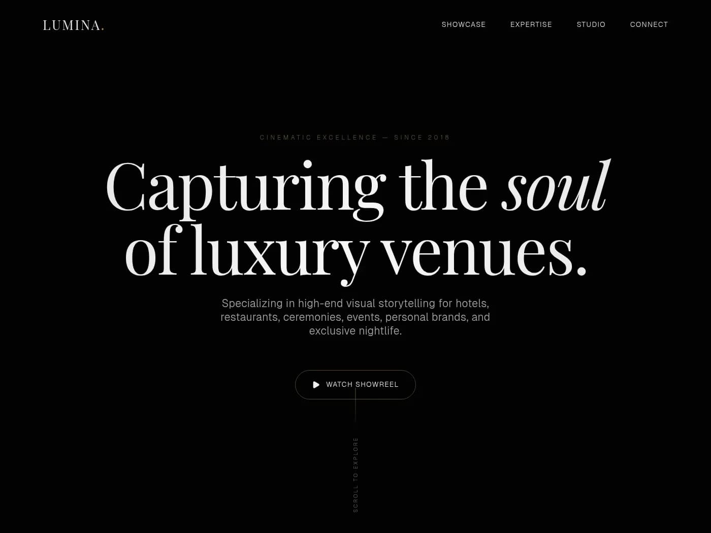 Artistic Video Portfolio