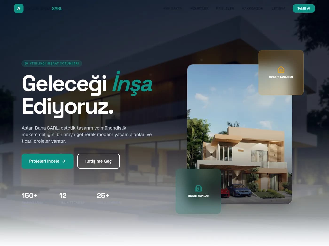 Aslan Bana SARL Web