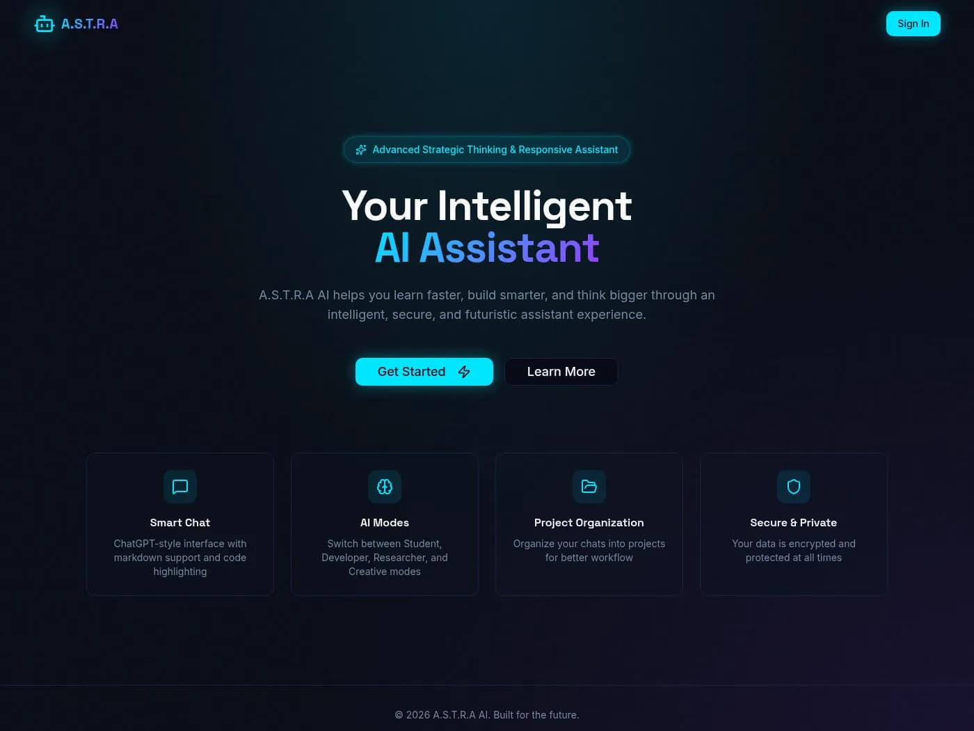 A.S.T.R.A AI Assistant