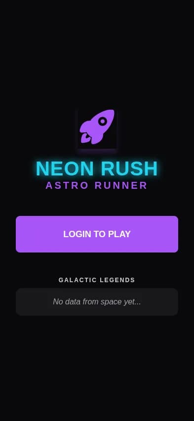 AstroRunner Neon Rush