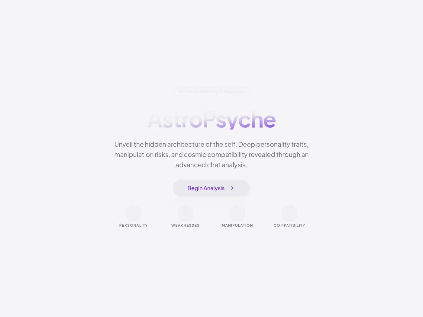 AstroPsyche Chat Analyzer
