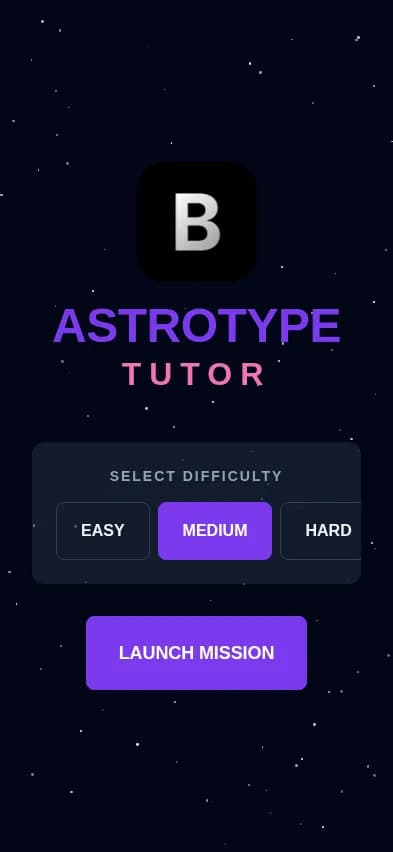AstroType Tutor