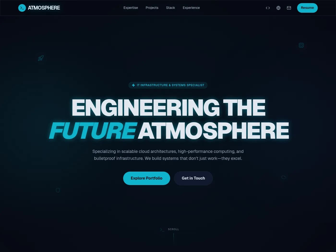 Atmosphere SaaS Landing