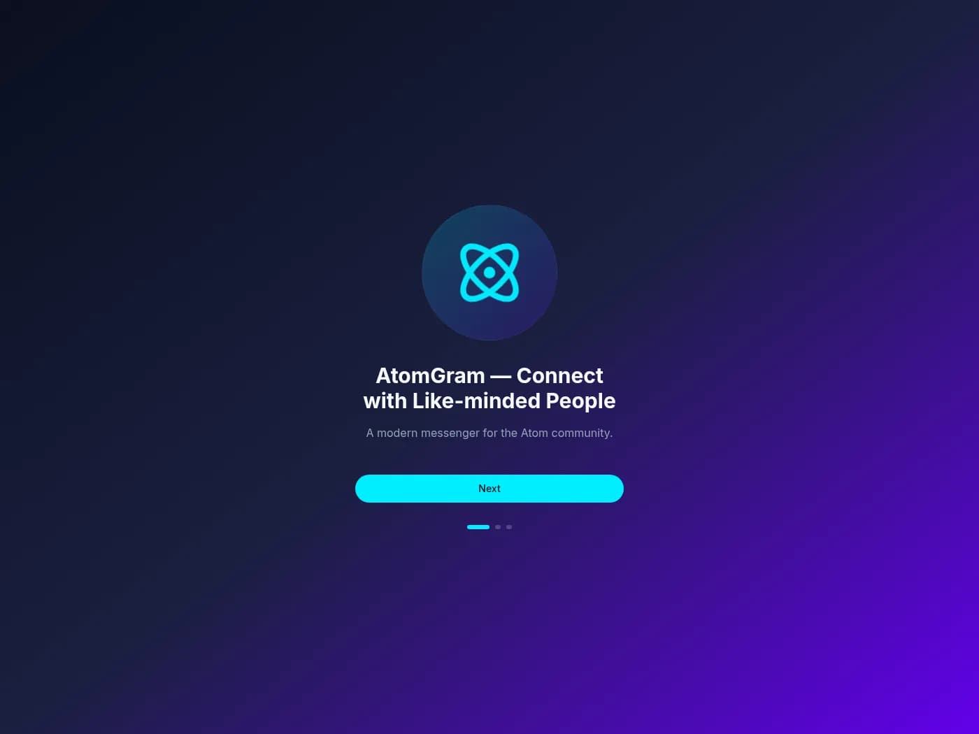 AtomGram Messenger