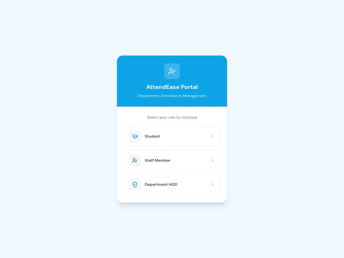 AttendEase Portal