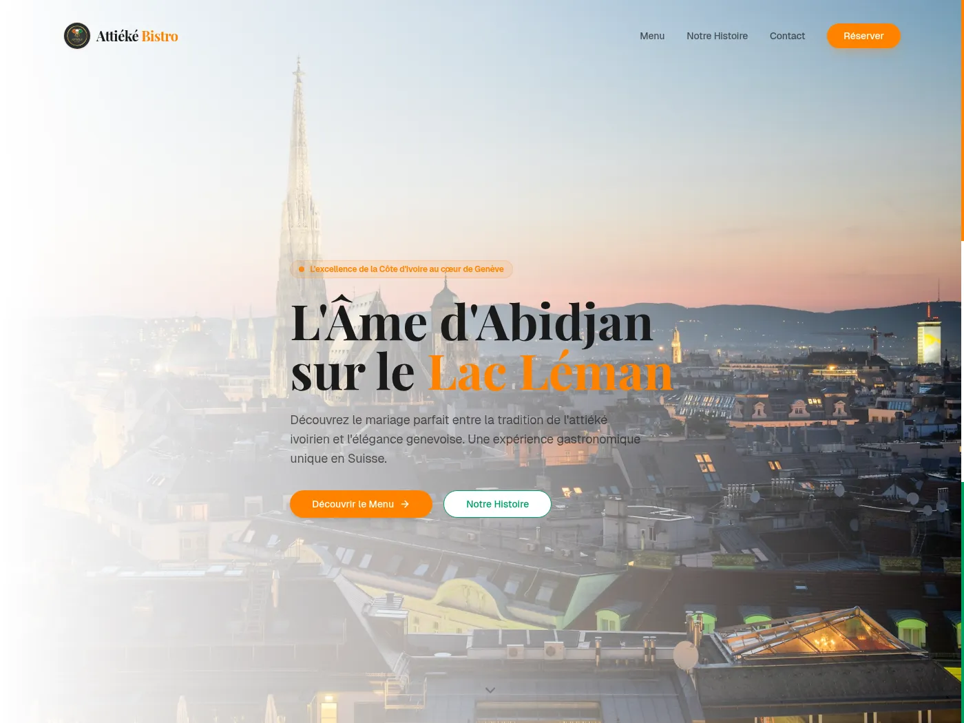 Attiéké Bistro Web
