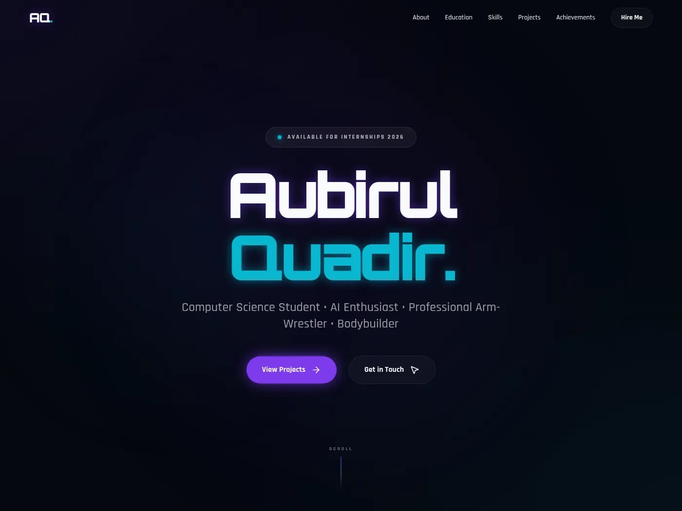 Aubirul Quadir Portfolio