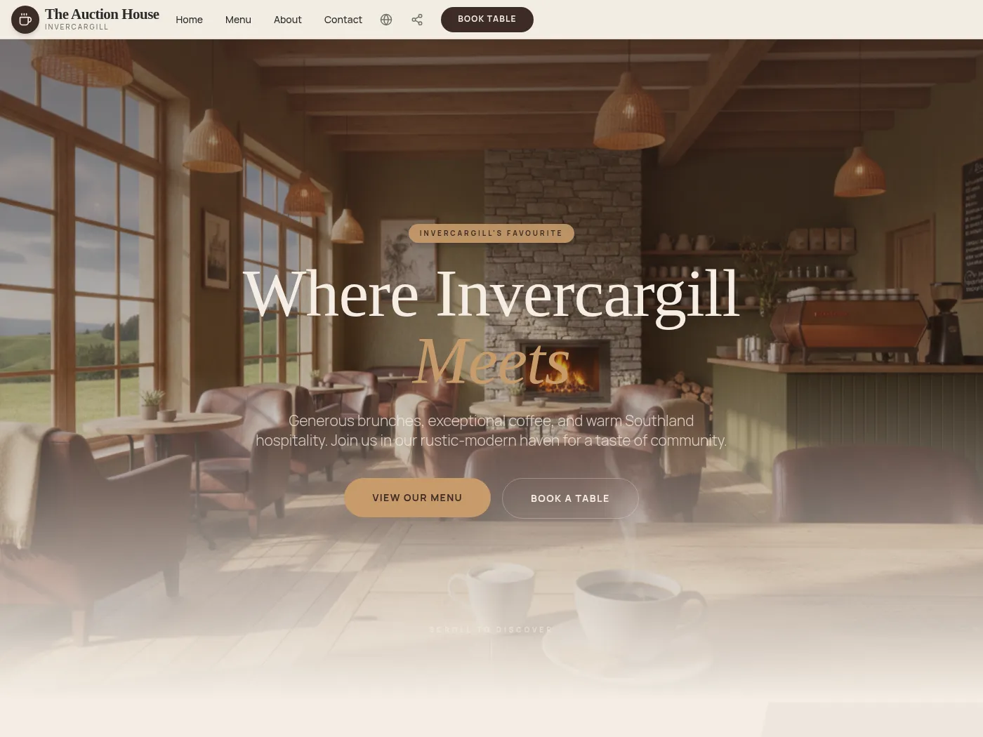 Auction House Café Site