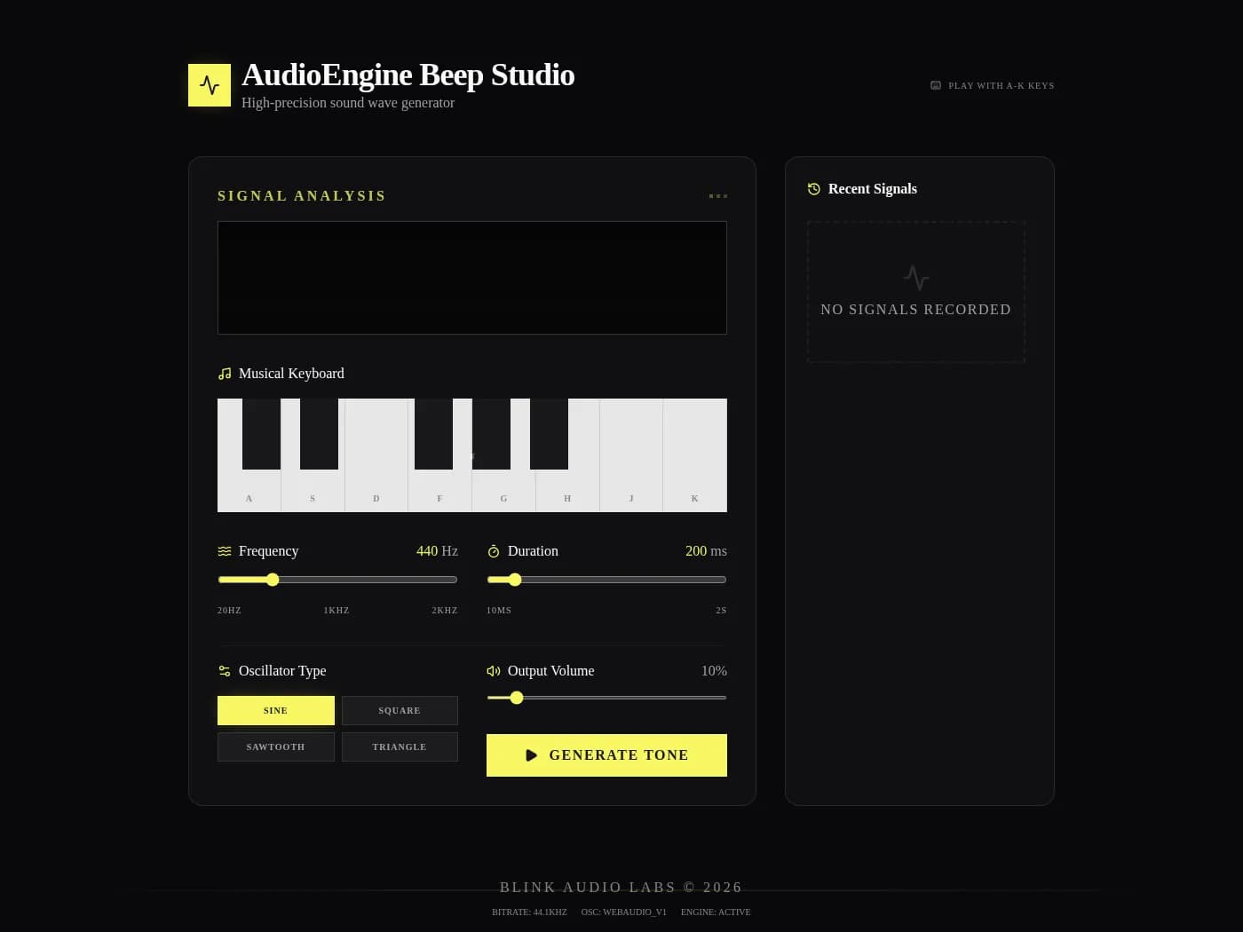 AudioEngine Beep Studio