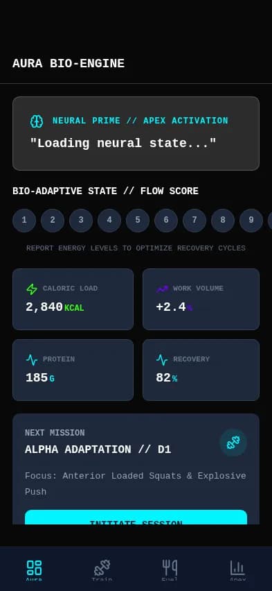 Aura Bio-Adaptive Coach