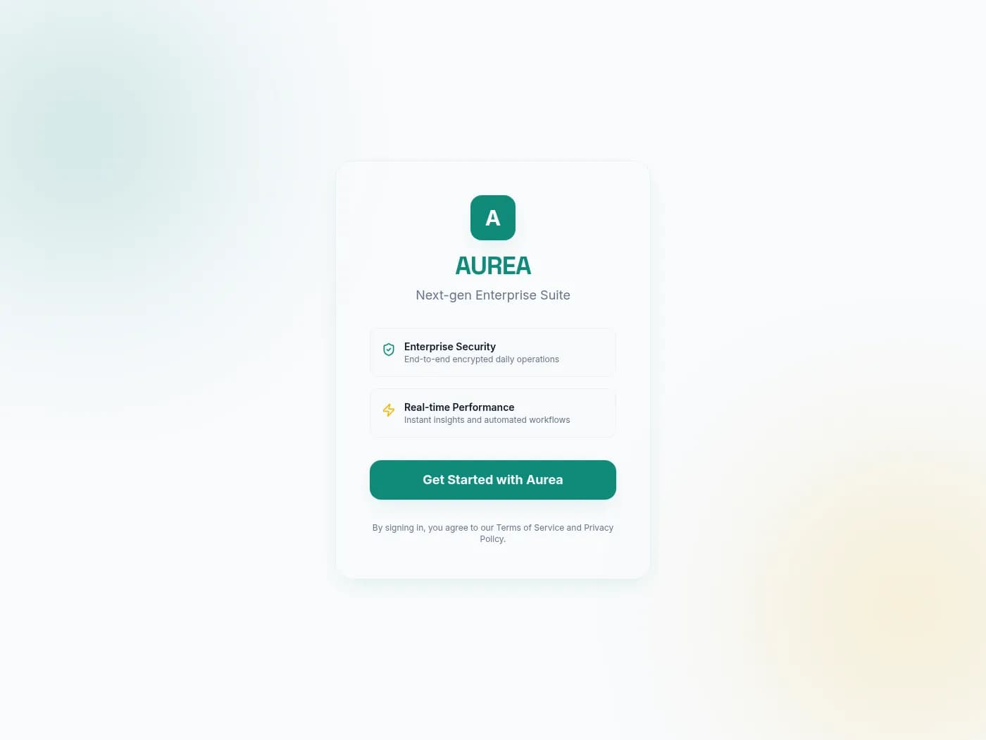 Aurea Enterprise Suite