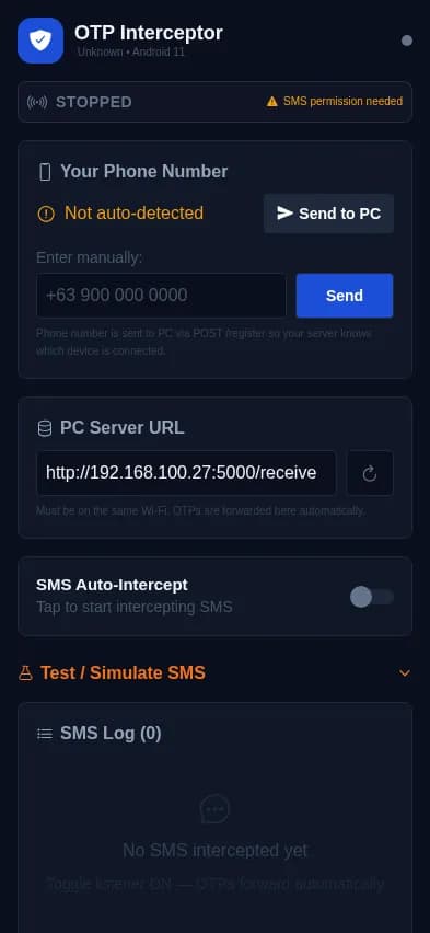 Auto OTP Detector