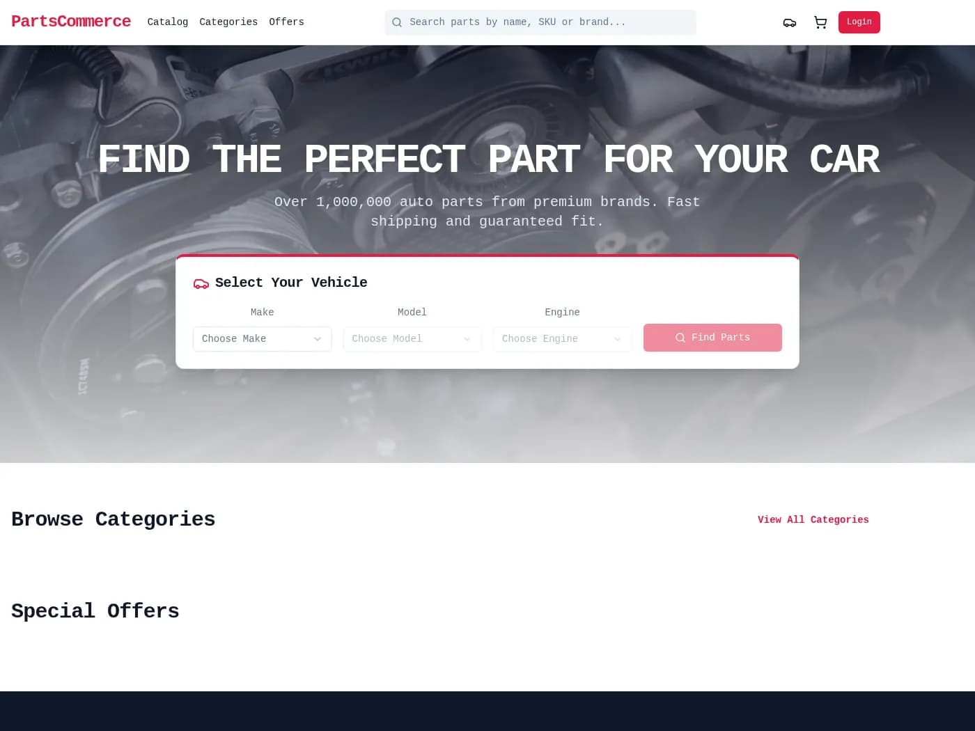 PartsCommerce Online