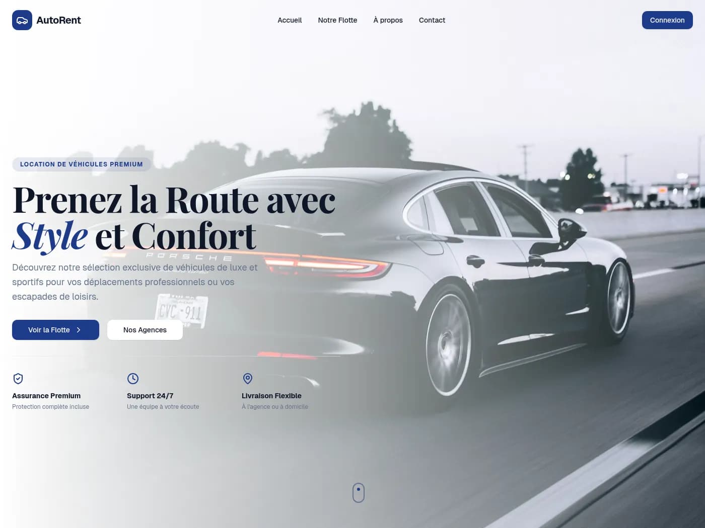 AutoRent Agency Site