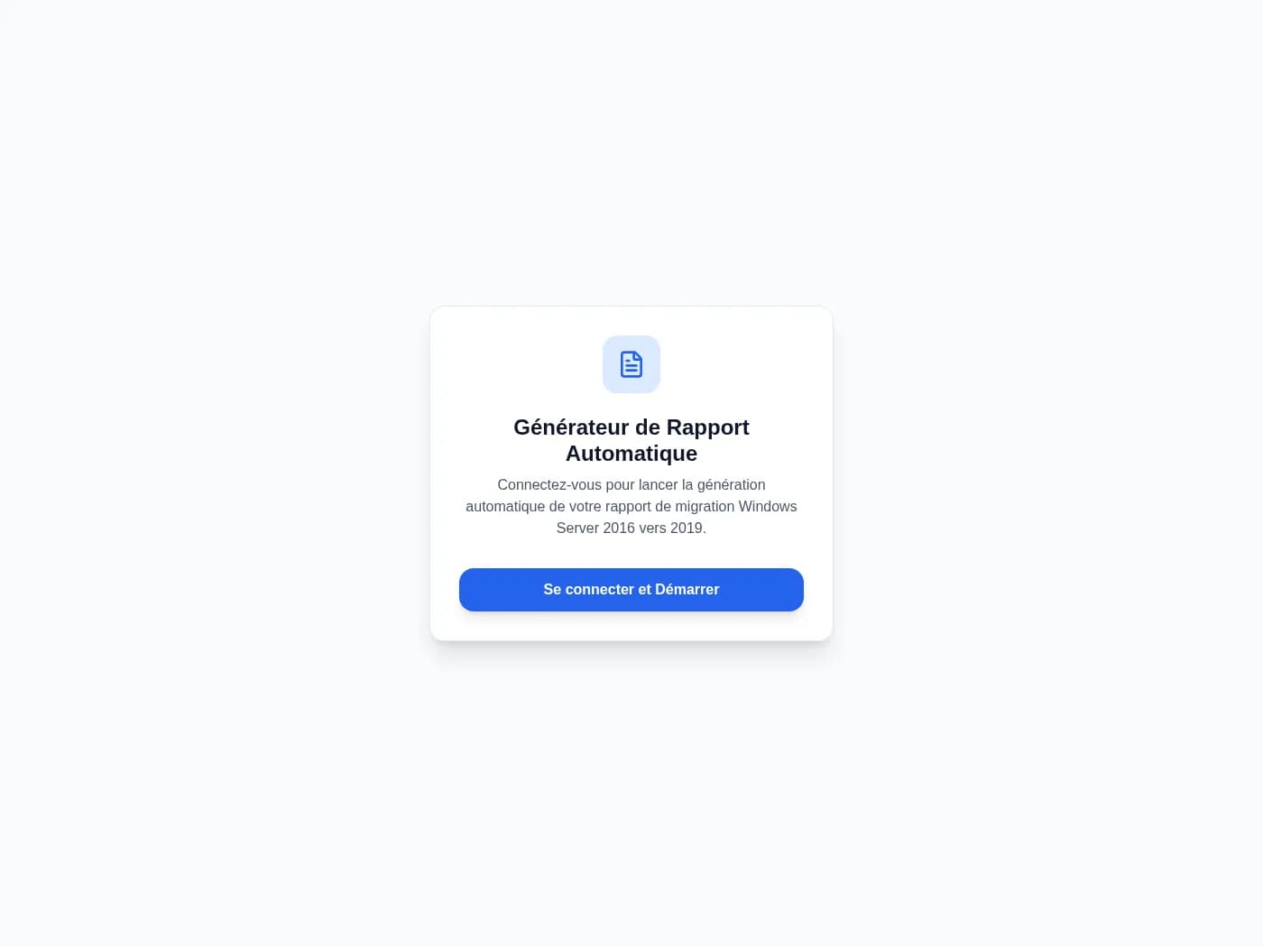 Auto Project Report Generator