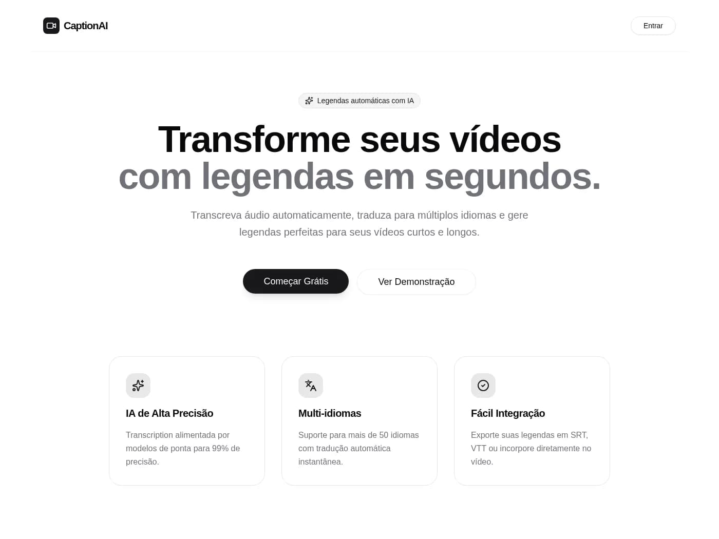 Auto Video Captions