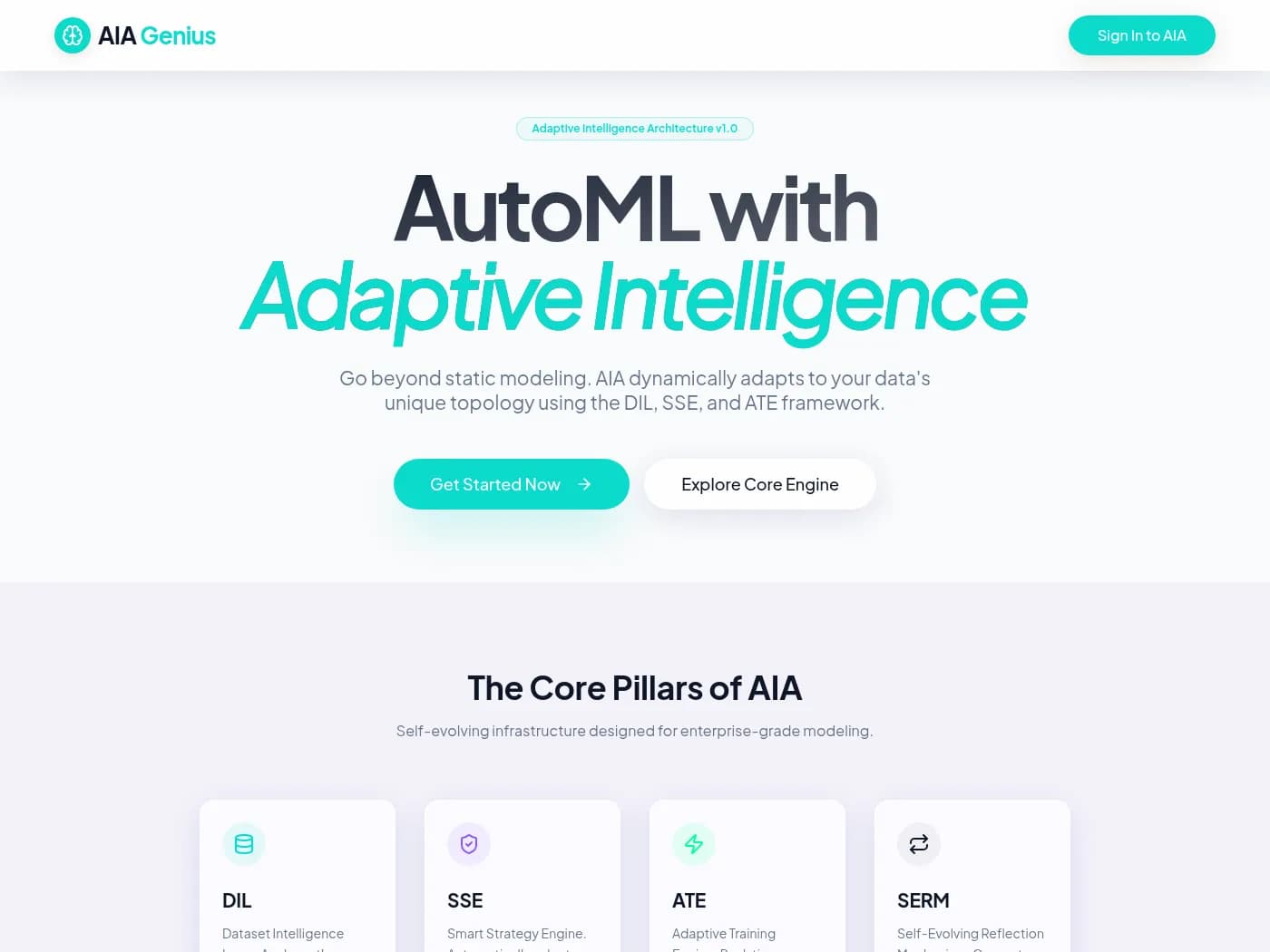 AutoML Genius Platform