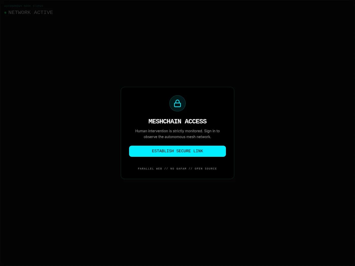 MeshChain Autonomous Network