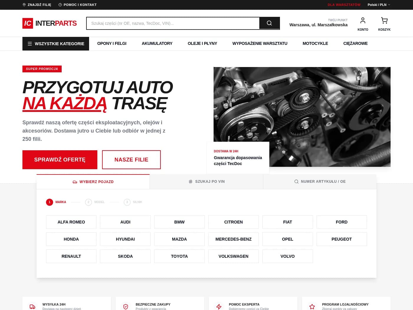 AutoParts Shop Builder