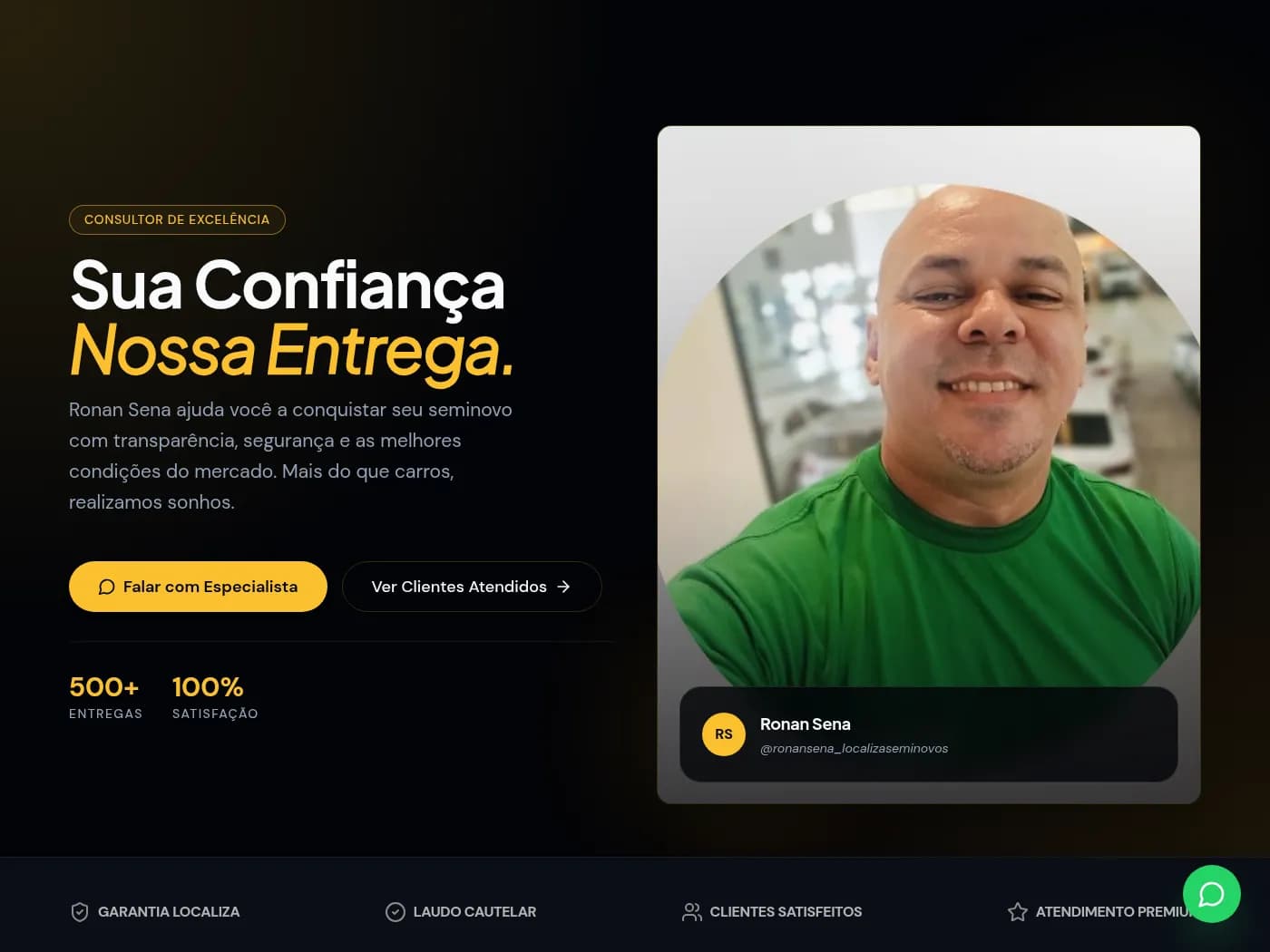AutoTrust Social Proof Site