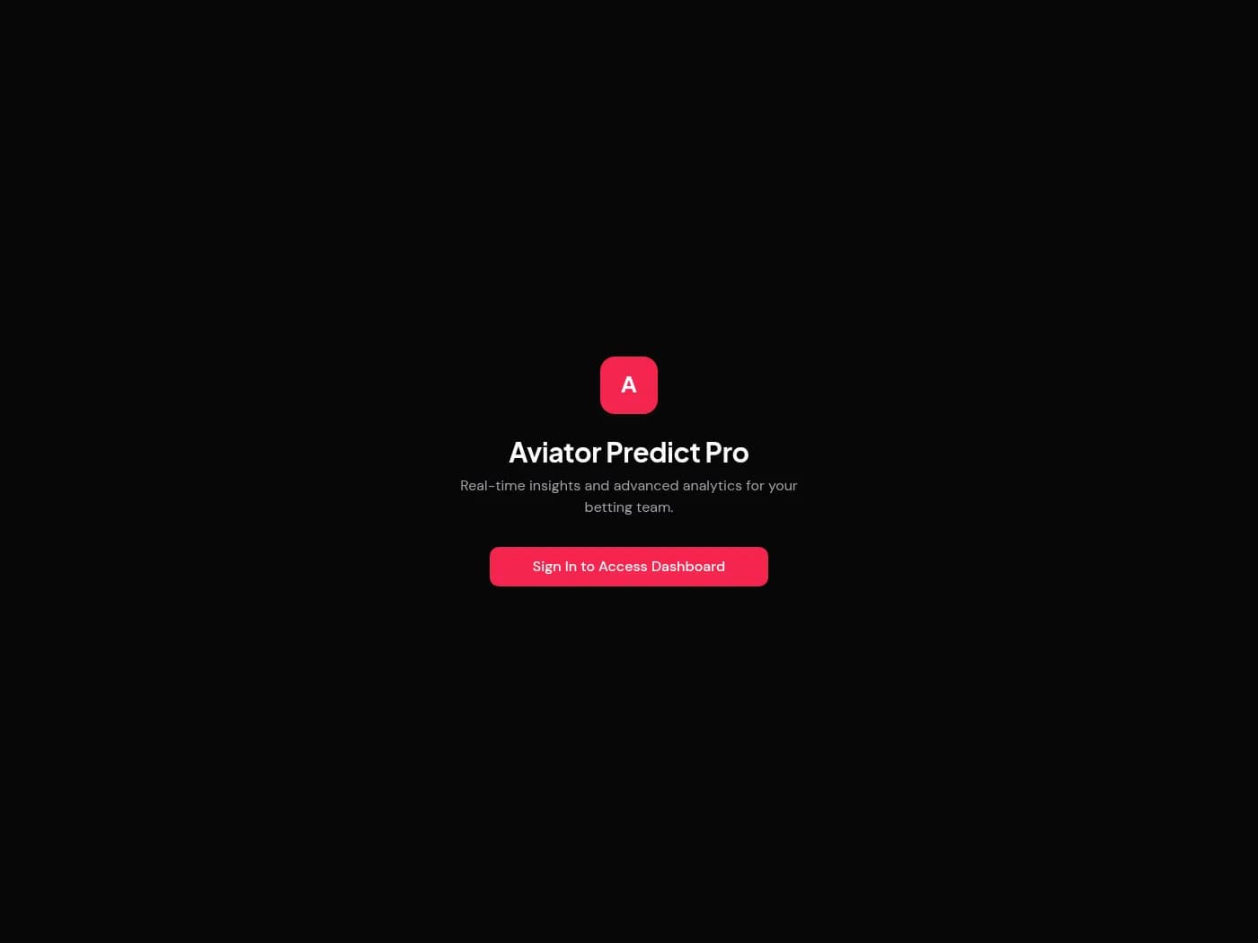 Aviator Predict Pro