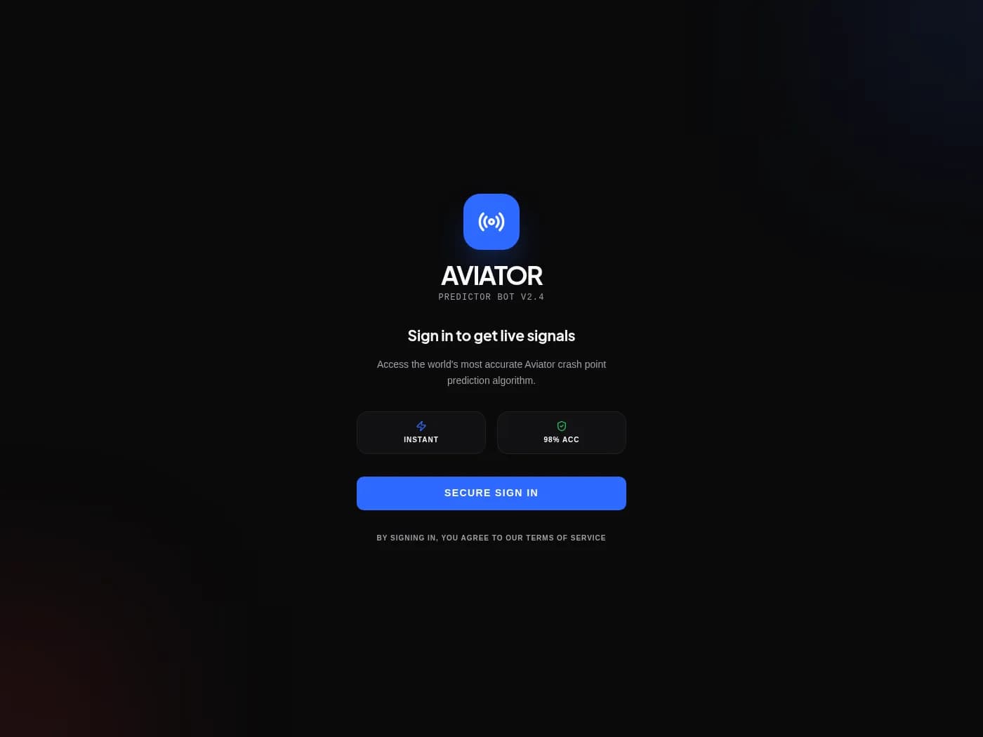 Aviator Predictor Bot