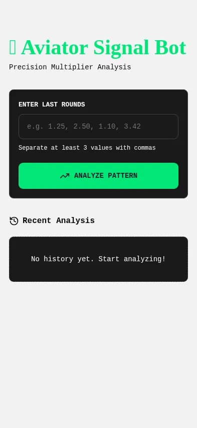 Aviator Signal Bot