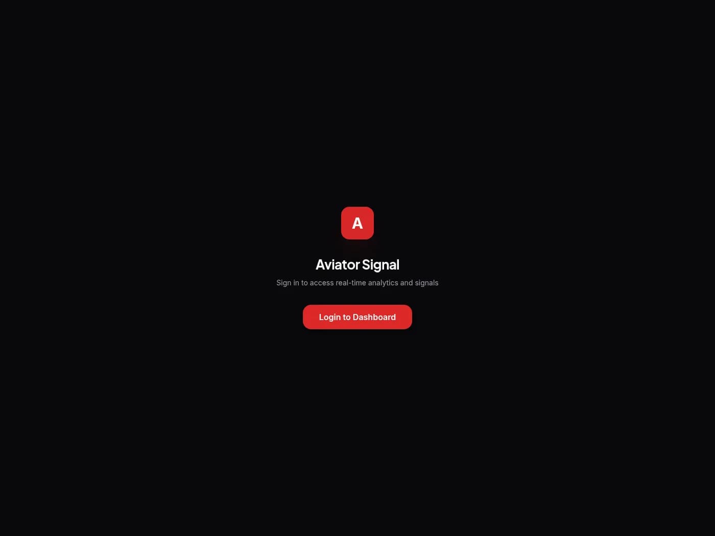 Aviator Signal