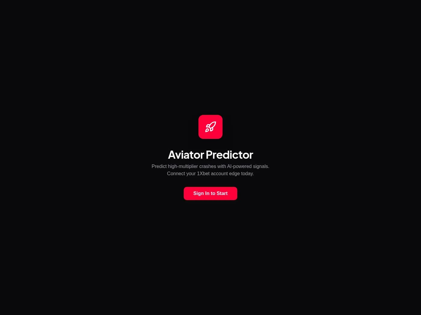 Aviator Signal Predictor