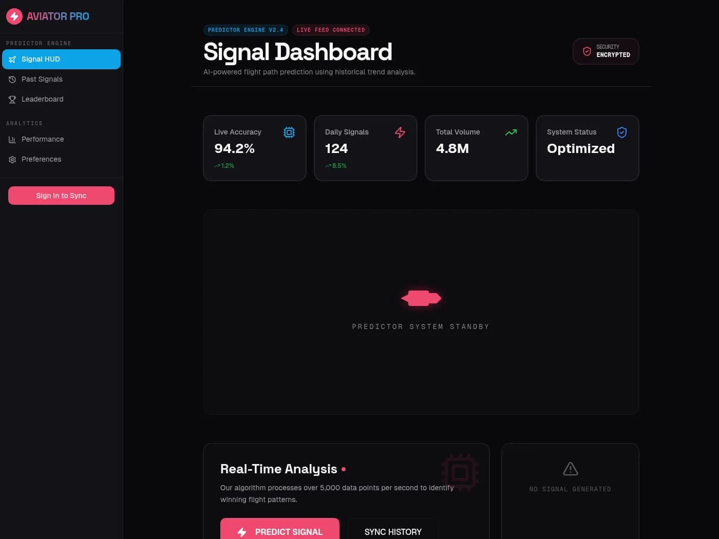 Aviator Signal Predictor