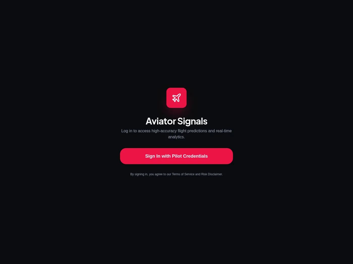 Aviator Signals