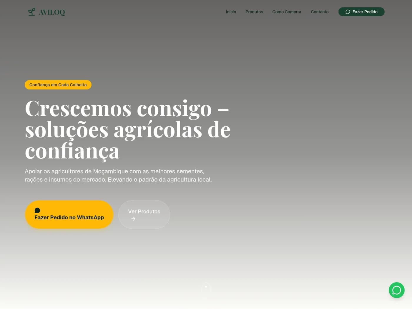 AVILOQ Agro Website
