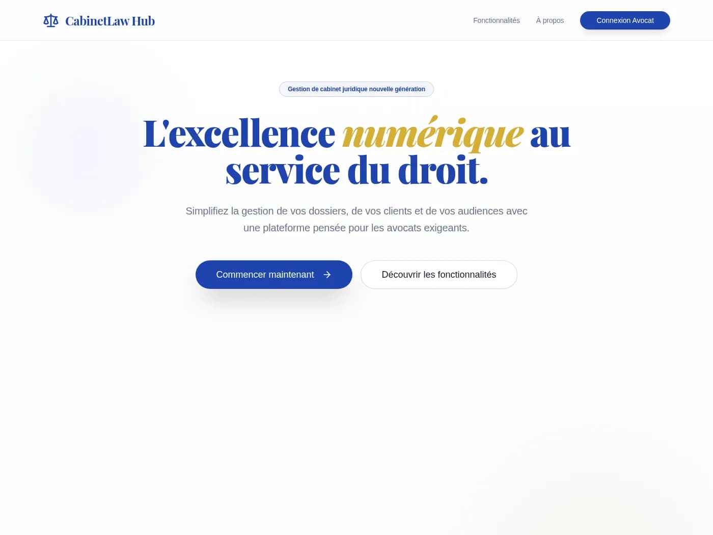 CabinetLaw Hub