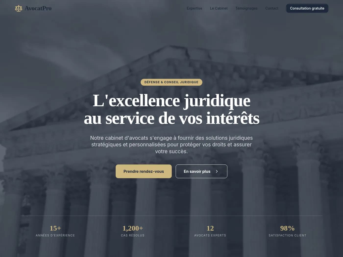 AvocatPro Site