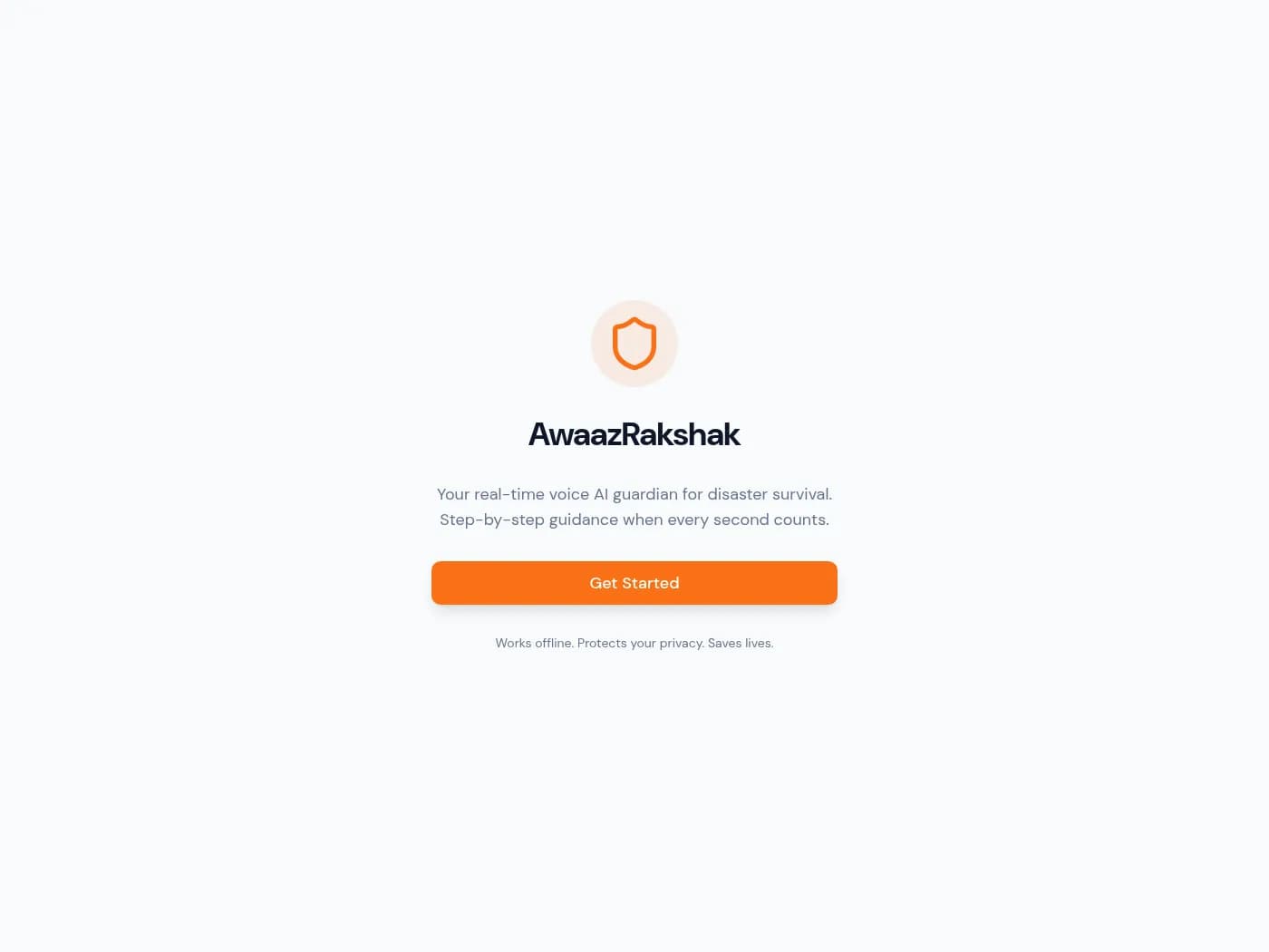 AwaazRakshak Survival Agent