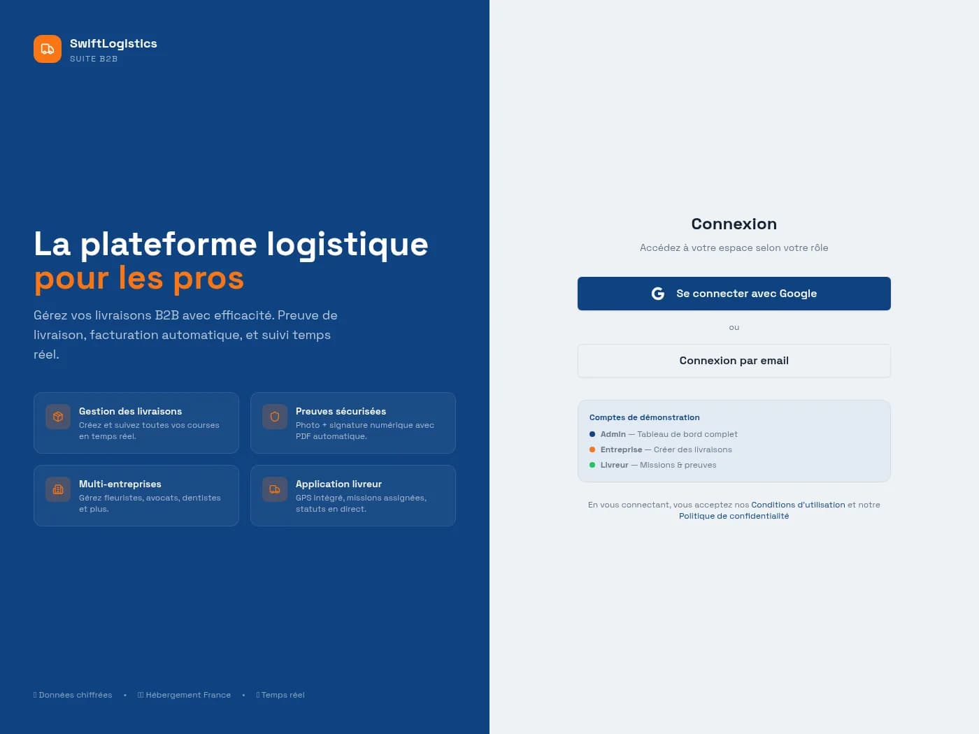SwiftLogistics Suite